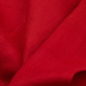 Red Linen Fabric by the Metre - Linen for Home Decor and DIY - Etsy