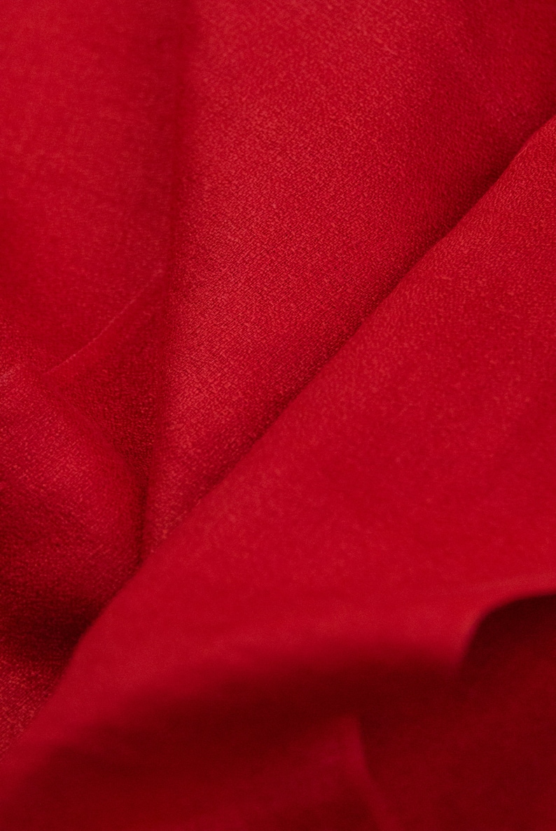 Red Linen Fabric by the Metre - Linen for Home Decor and DIY - Etsy