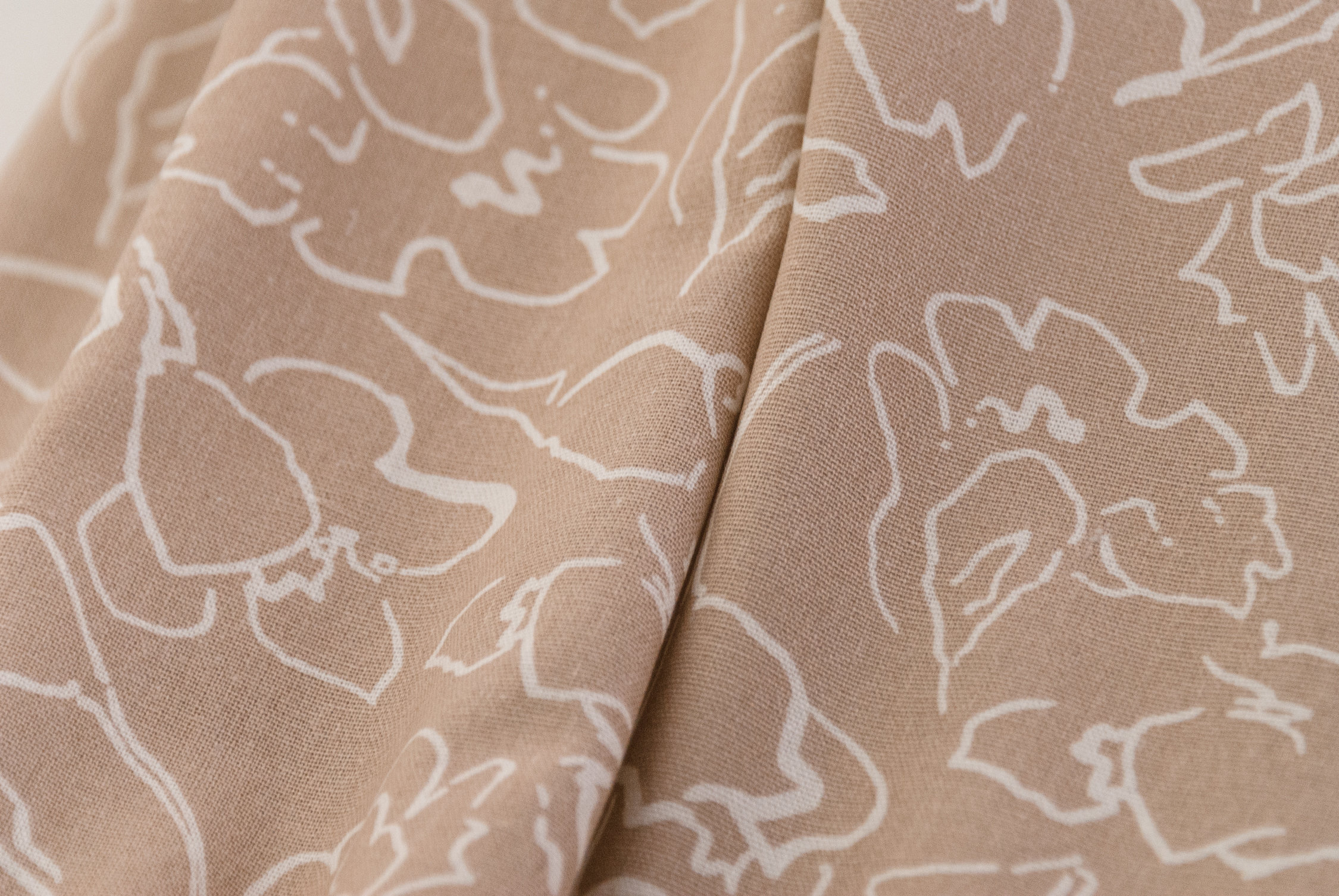 Floral Drapery Fabric Cottage Style; Floral Canvas Fabric; Viscose ...