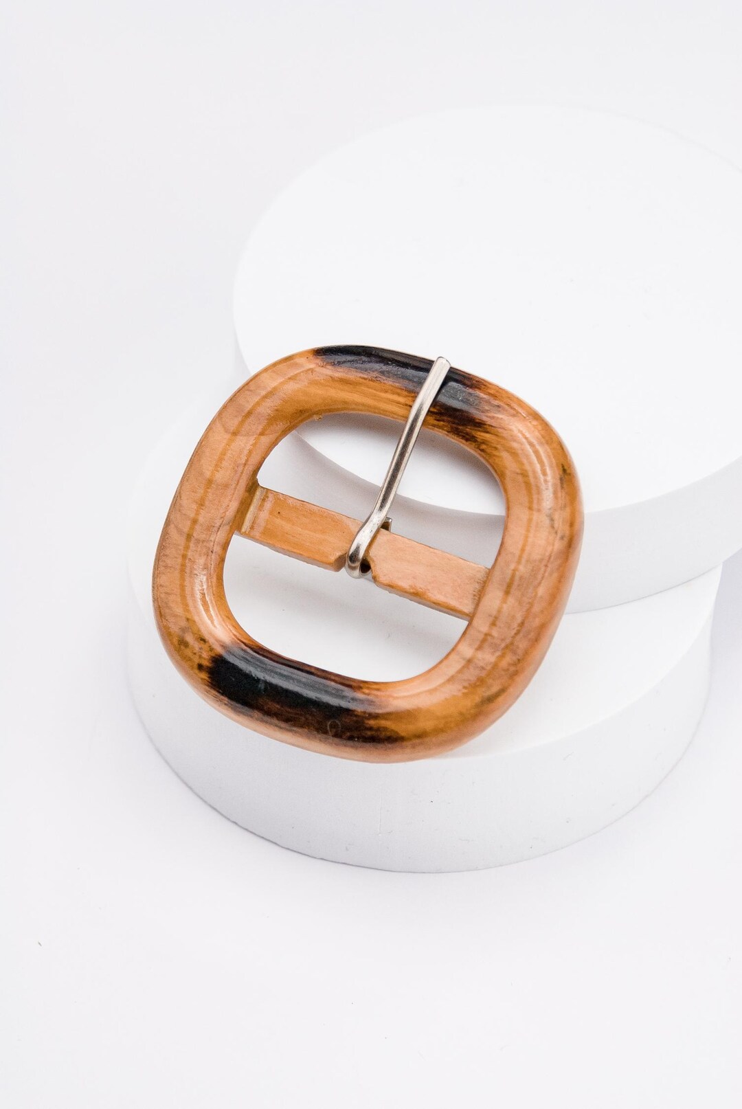 Wooden Belt Buckle With Dark Patina - DIY Belt Project - Etsy