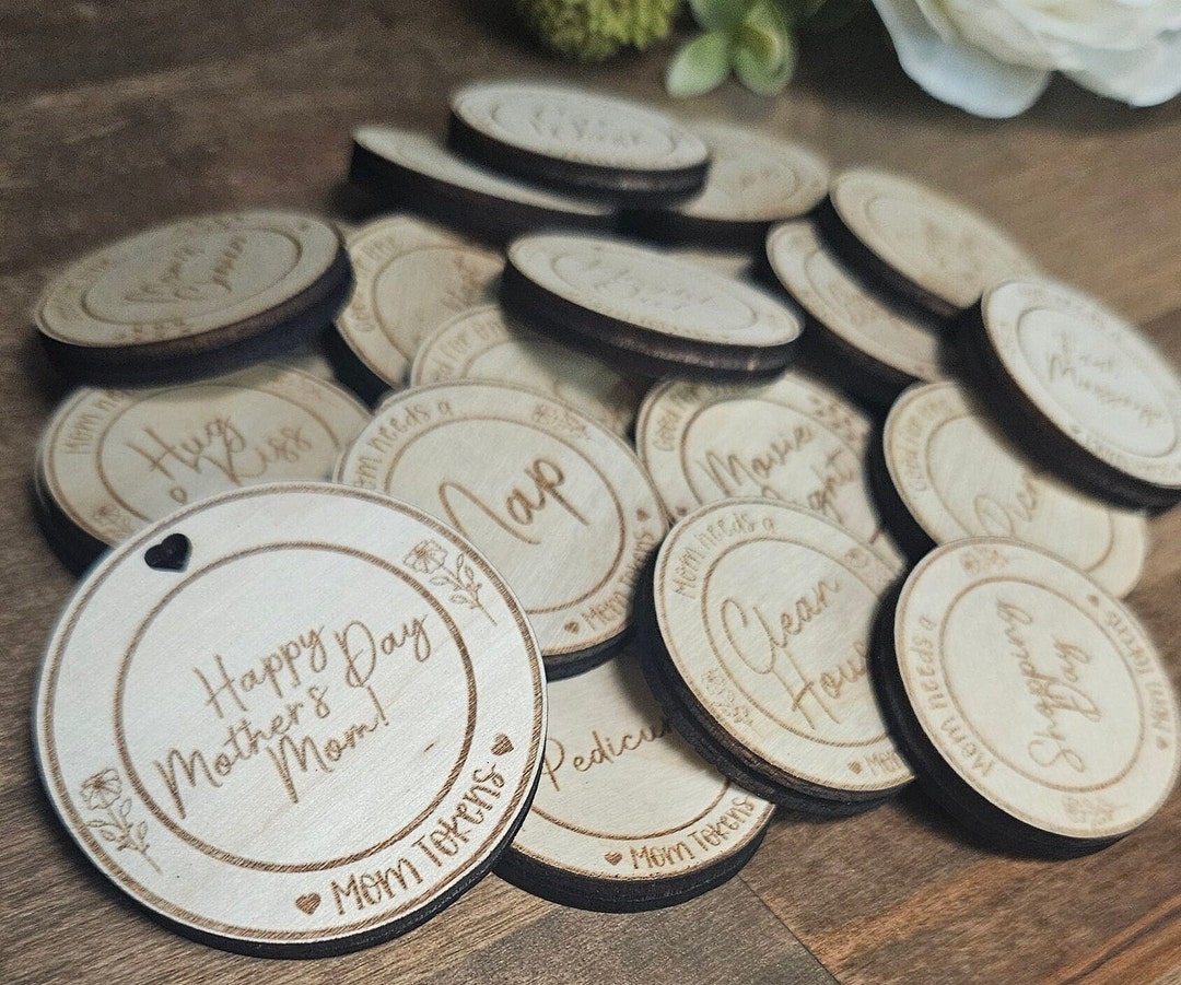 Mother's Day Tokens | Tokens | Tokens for Mom| Custom Mother's Day ...