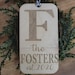 Rustic Wooden Table Number Tag // Farmhouse Style // Wedding - Etsy
