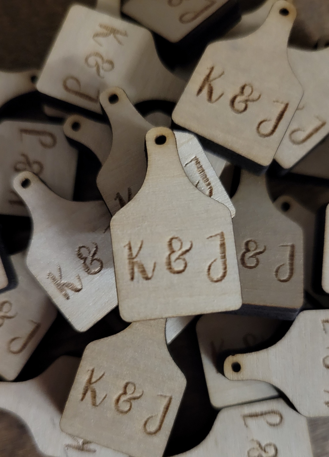 100 Count Cattle Tag Wedding Confetti - Etsy