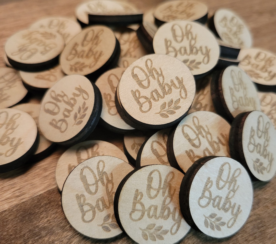 100 Count Oh Baby Confetti // Baby Shower Confetti // Table Decor ...