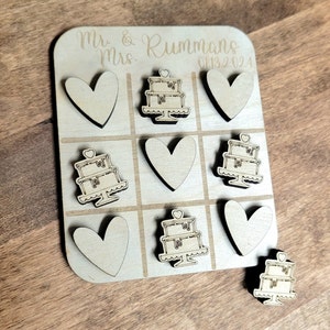 Tic Tac Toe Wedding Favors // Custom Tic Tac Toe // Games for Kids ...