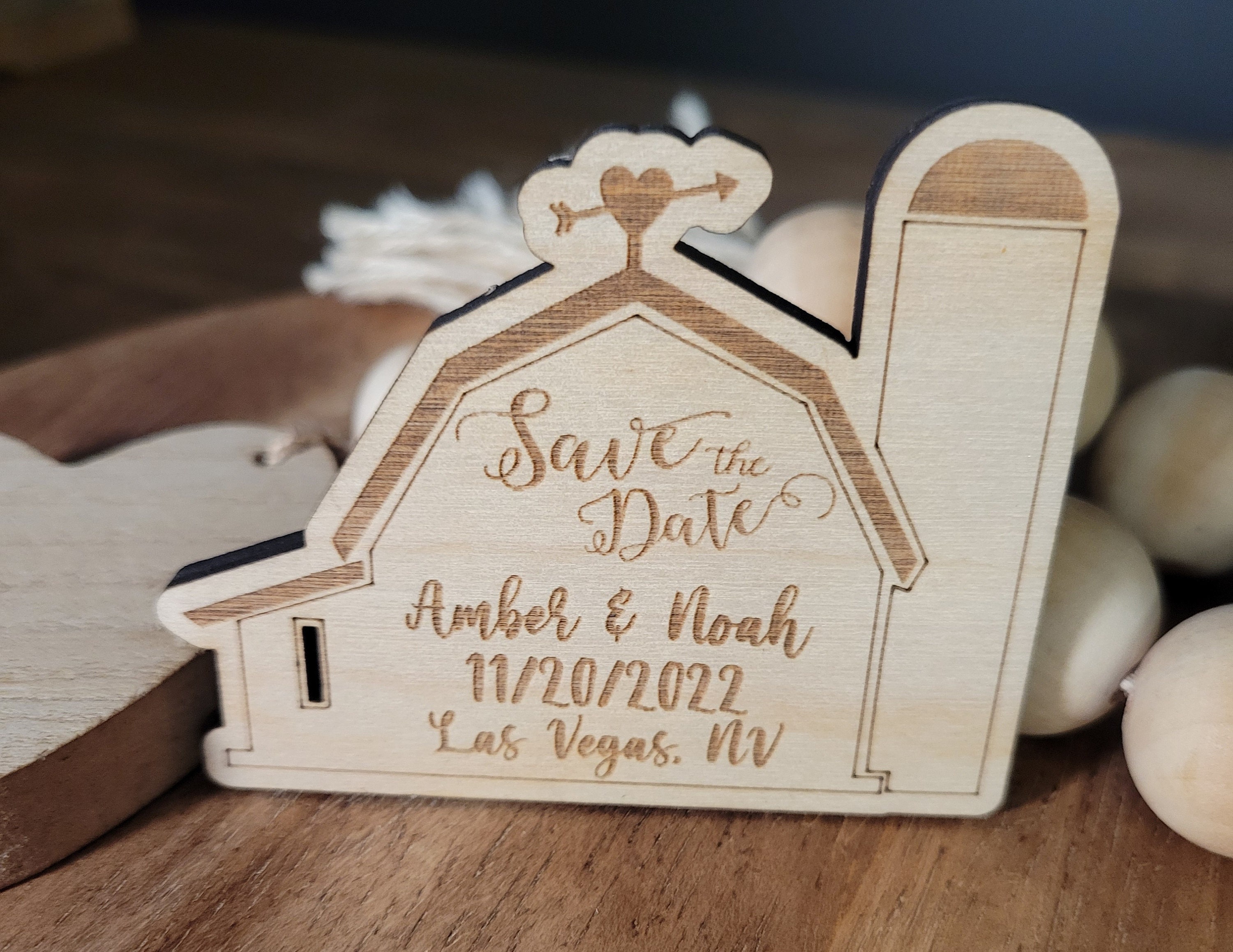 Barn Save the Date Magnets - Etsy