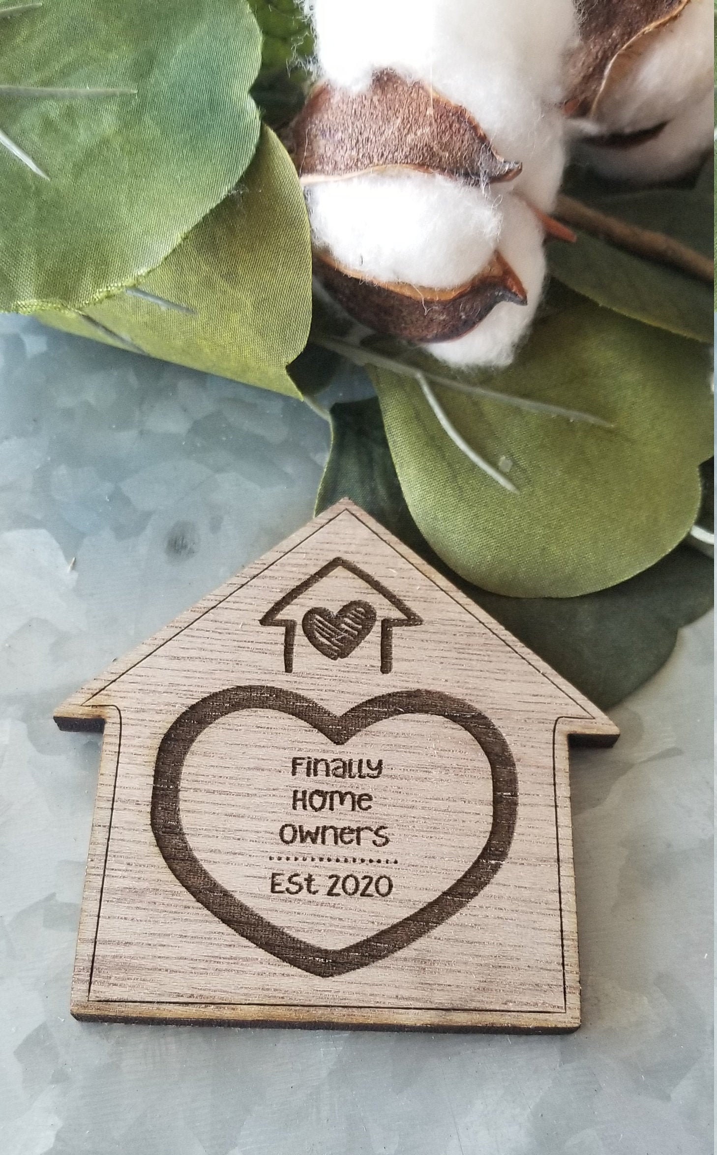 New Home Magnet, Wooden Small Gift, Realtor Gift - Etsy