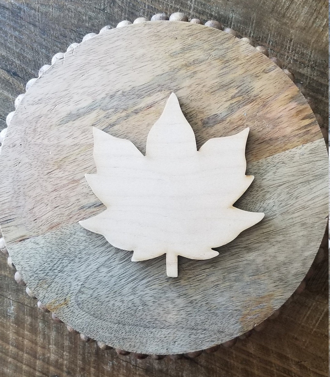 Laser Cut Maple Leaf: Unfinished Birch Wood Cutout - Etsy