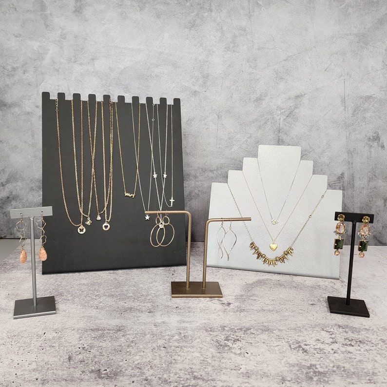 Three Tier Necklace Display - Etsy