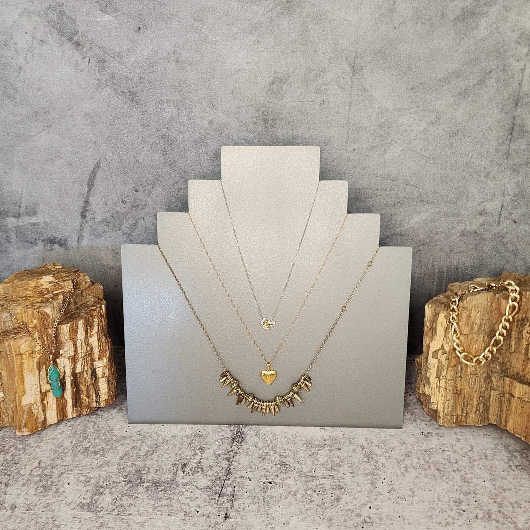 Three Tier Necklace Display - Etsy