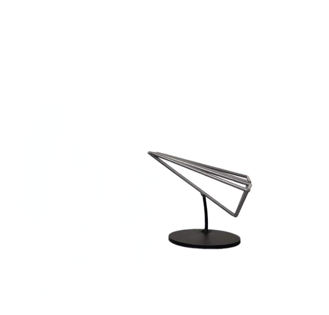 MINI Hand Welded Metal Paper Airplane Sculpture | Metal Art & Decor ...