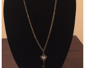 Long key necklace | Etsy