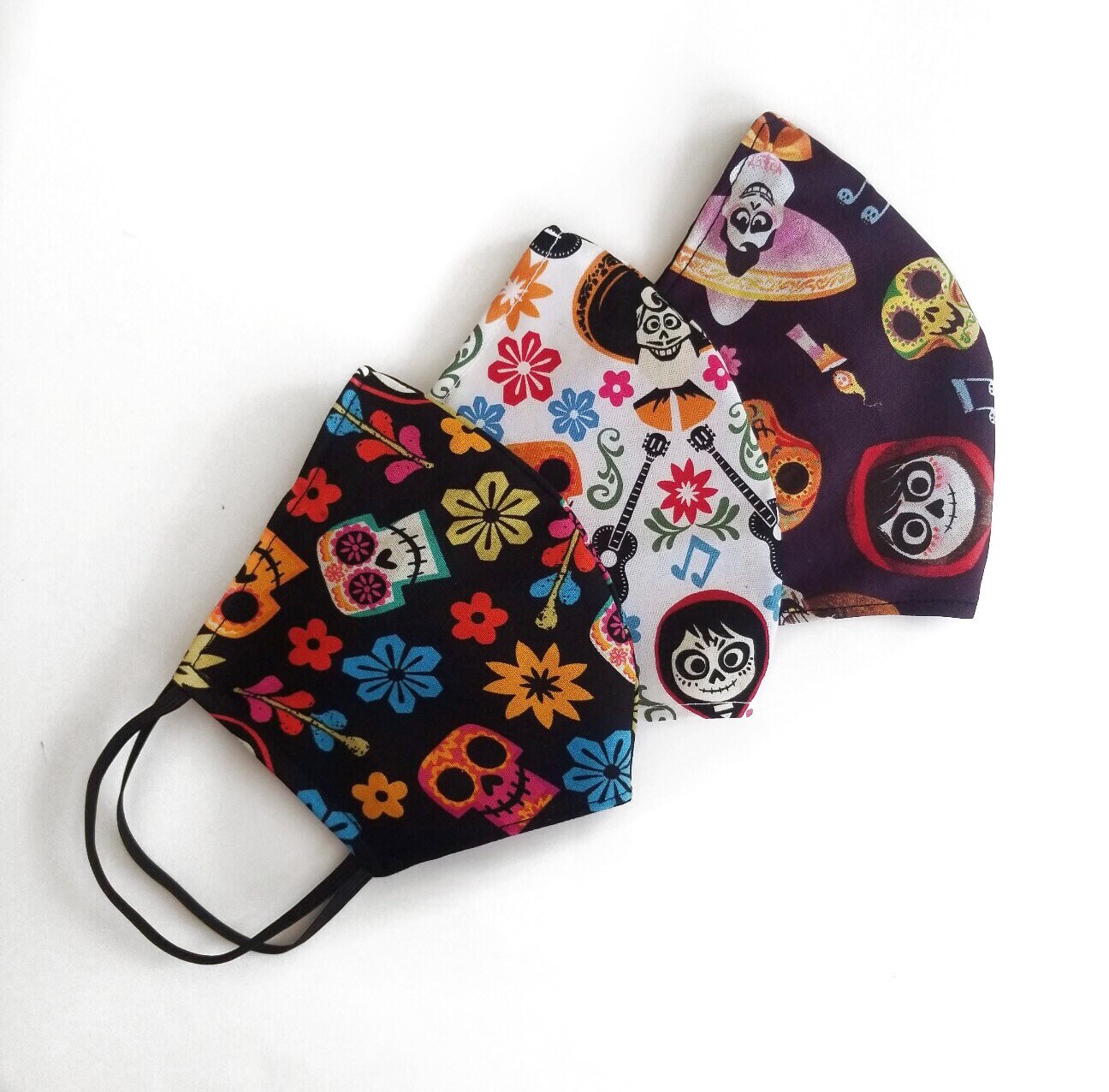 Coco Face Mask Face Mask Halloween Face Mask Sugar Skull - Etsy