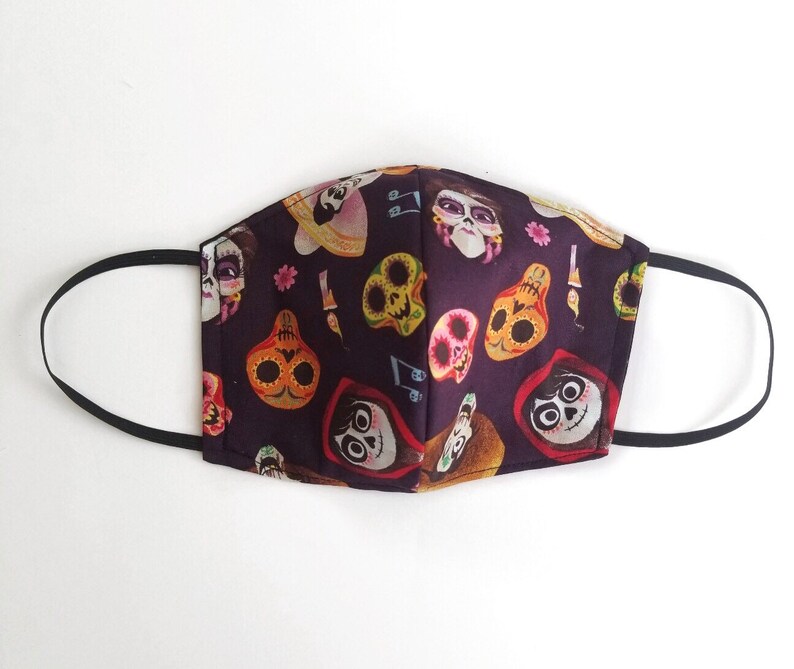 Coco Face Mask Face Mask Halloween Face Mask Sugar Skull - Etsy