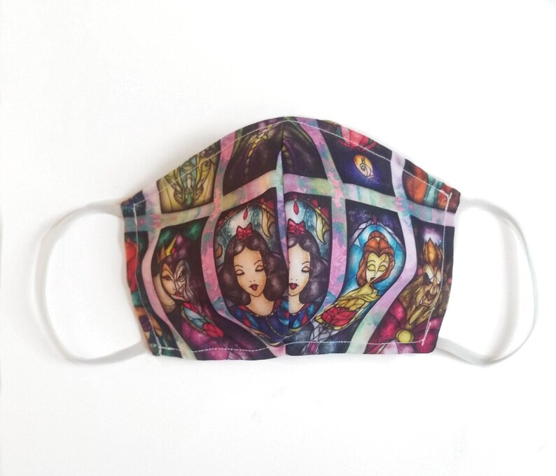 Disney Character Face Masks Character Face Mask Face Mask - Etsy