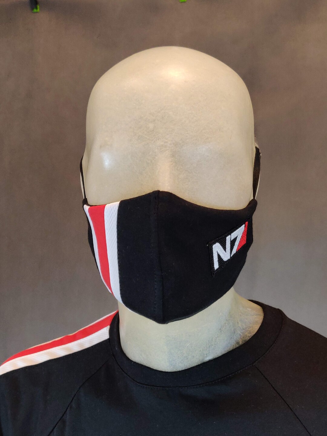Face Mask Inspired in Mass Effect N7 - Etsy