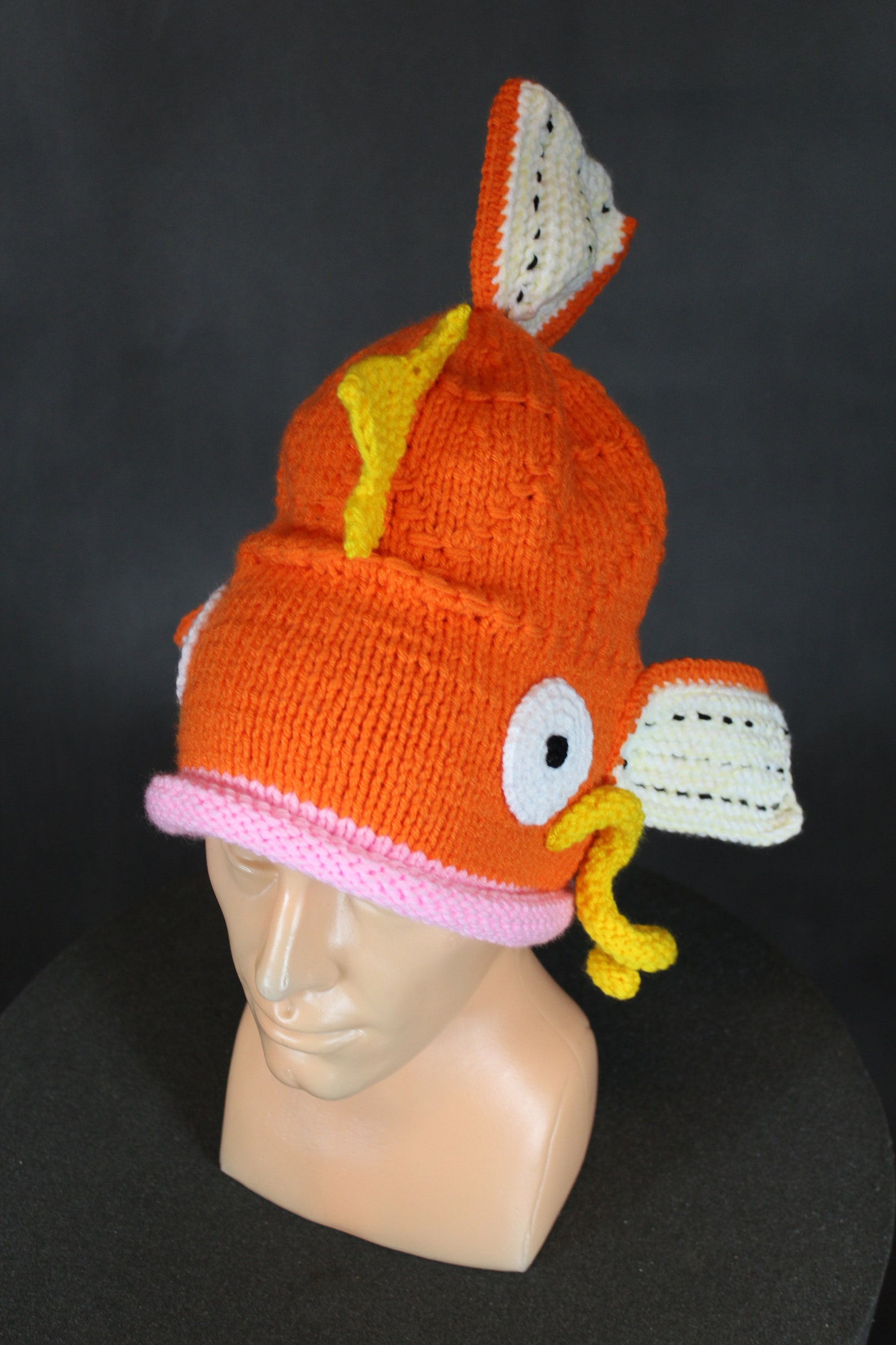 Knitted Woolen Hat Magikarp From Pokemon Go - Etsy
