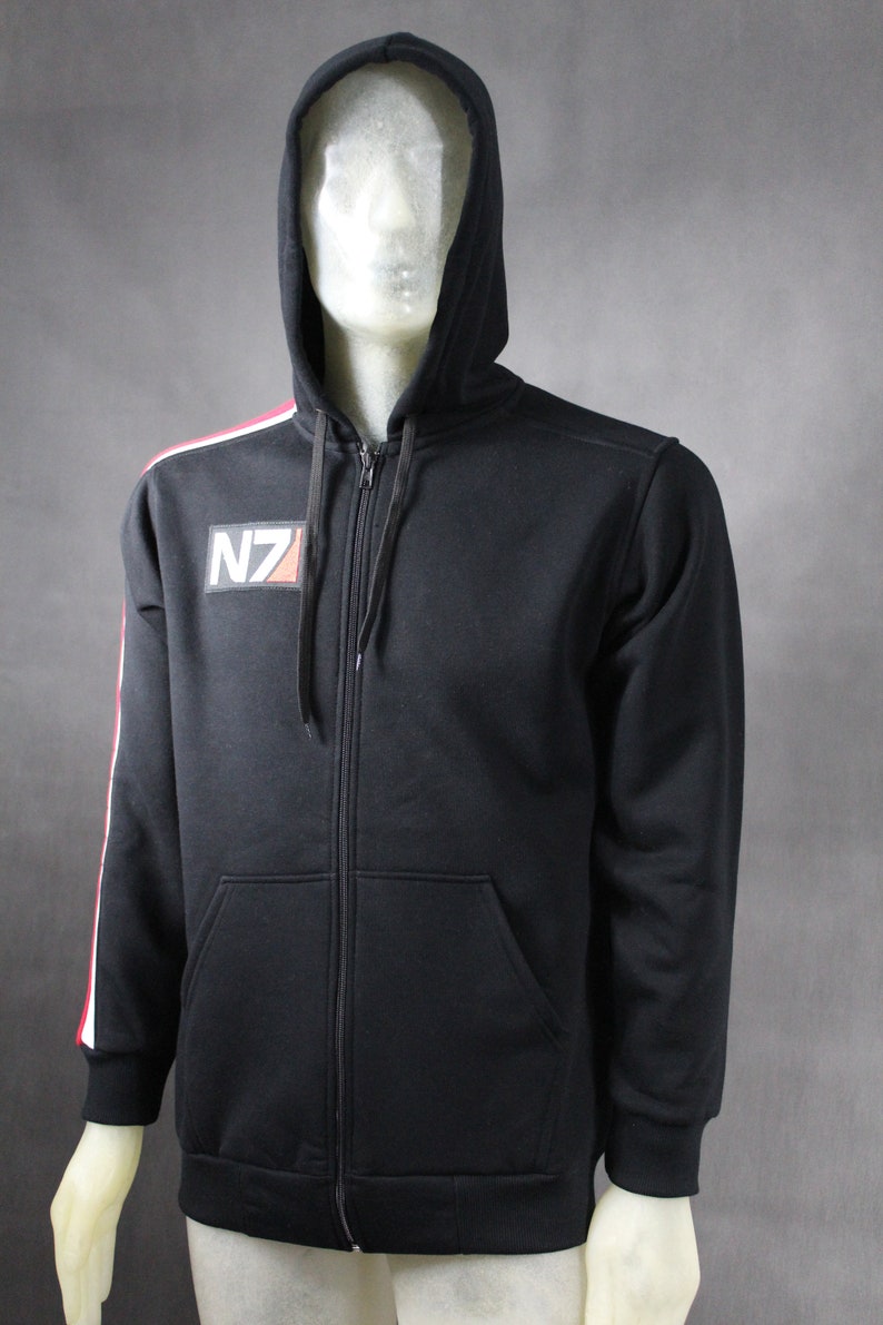 Hoodie Inspired In Mass Effect N7 Etsy