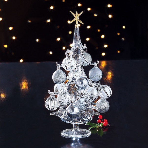 Glass Christmas Tree - Etsy