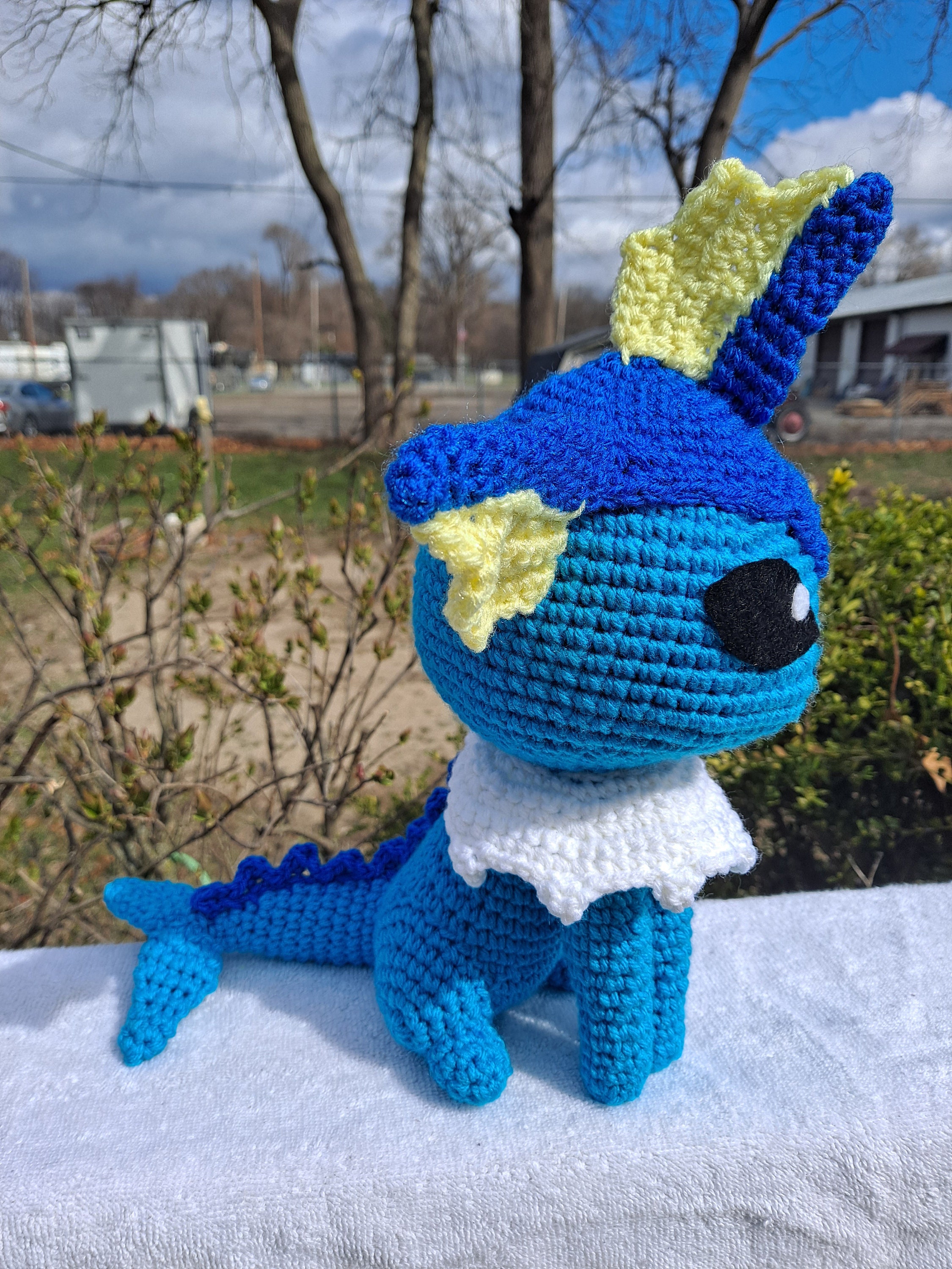 Vaporeon Plush Pattern
