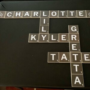 3x3 Scrabble Tiles, Scrabble Letters - Scrabble Wall Decor, Scrabble ...