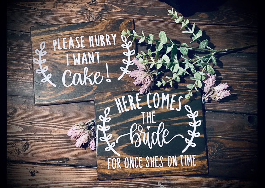 Customized Ring Bearer & Flower Girl Signs, Personalized, Custom ...