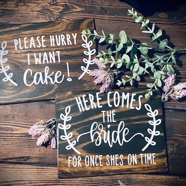 Wedding Signs Custom Ring Bearer - Etsy