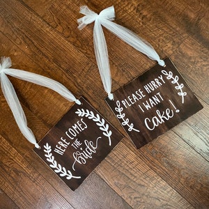 Customized Ring Bearer & Flower Girl Signs, Personalized, Custom ...