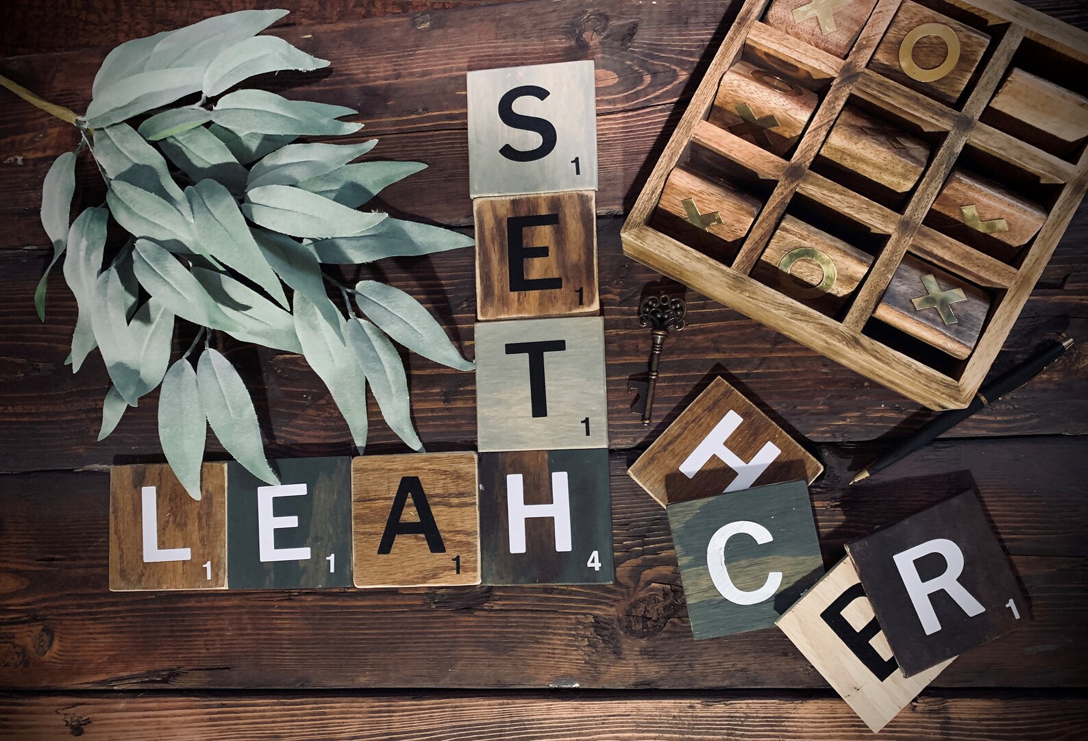 3x3 Scrabble Tiles Scrabble Letters Scrabble Wall Decor | Etsy