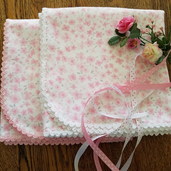 Personalized Baby Receiving Blanket Girl - Etsy