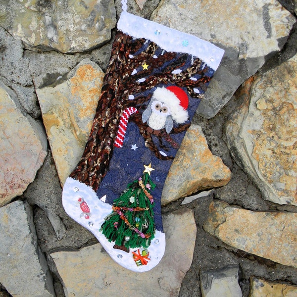 Owl Stocking - Etsy
