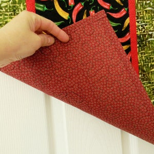 Chili Pepper Table Runner With Red Green Yellow Chili - Etsy