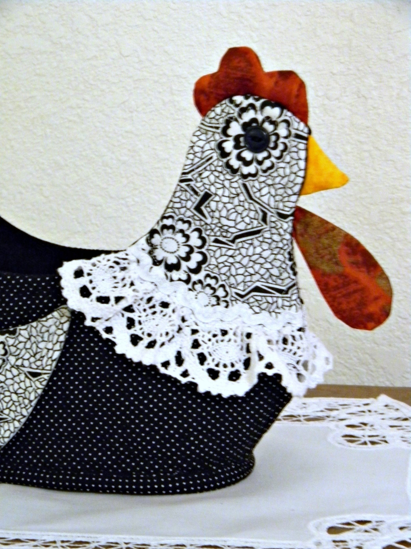 Chicken Basket PDF Tutorial With Pattern, Easter DIY Fabric Project for ...