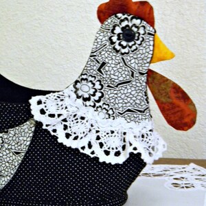 Chicken Basket PDF Tutorial With Pattern, Easter DIY Fabric Project for ...