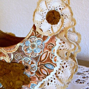 Chicken Basket PDF Tutorial With Pattern, Easter DIY Fabric Project for ...