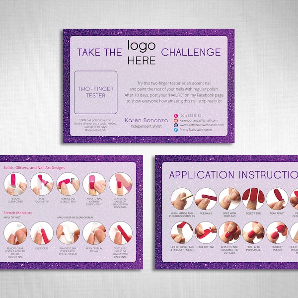 Colorstreet Sample Cards - Etsy