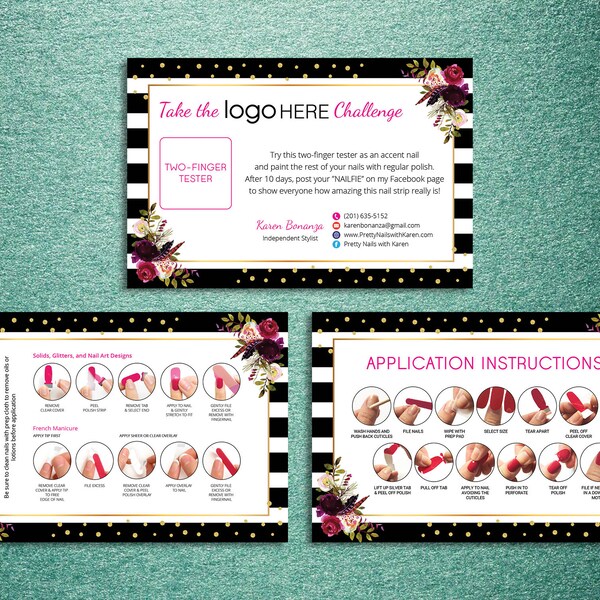 Colorstreet Sample Cards - Etsy