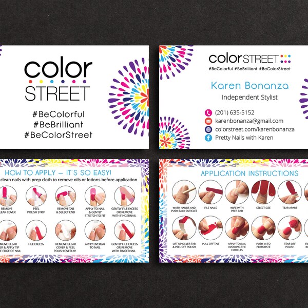 Color Street Banner - Etsy