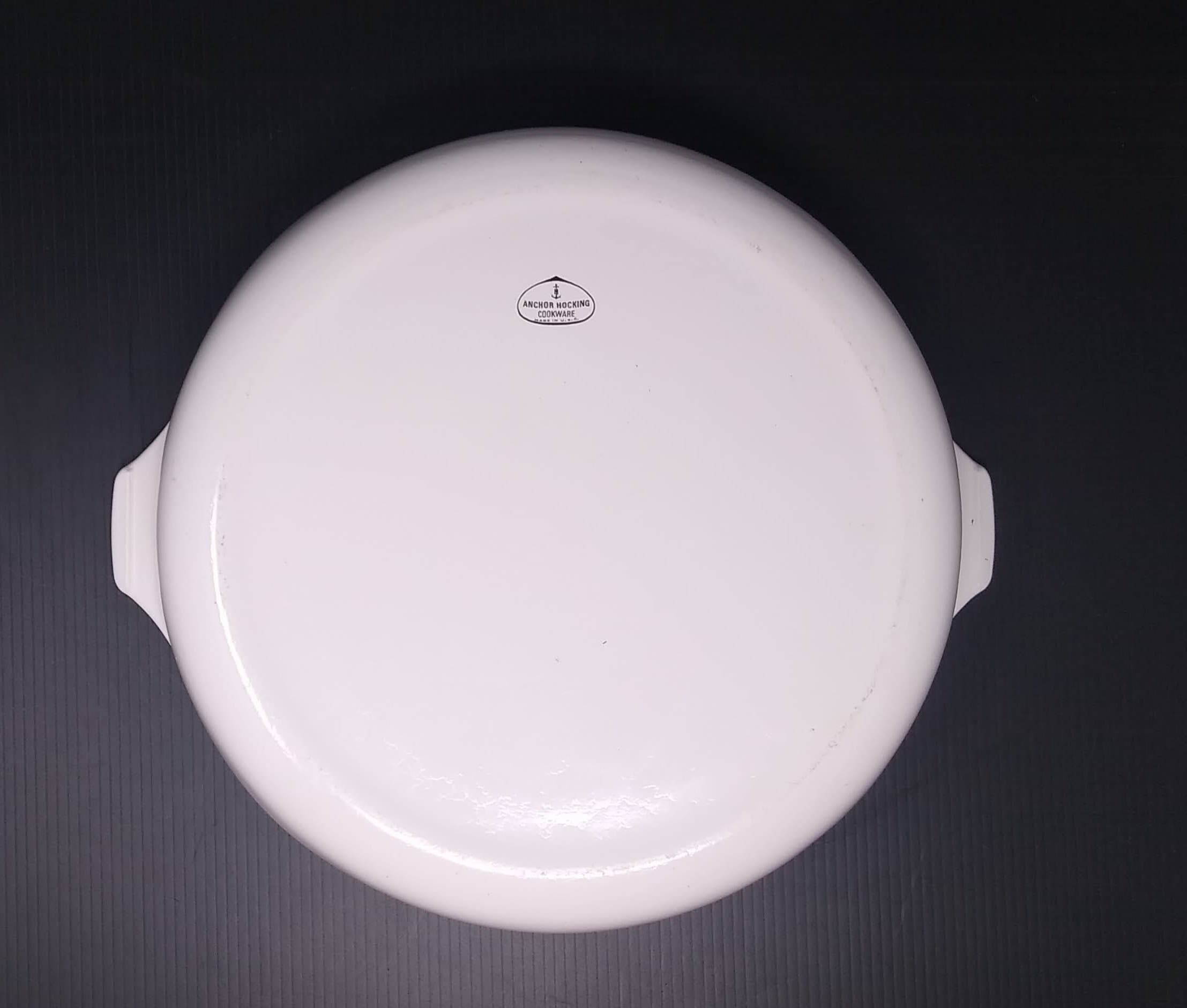 Vintage Anchor Hocking Cookware Black Wheat Pattern Casserole Dish - Etsy