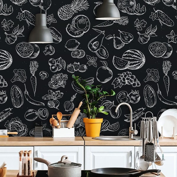 Fruit Wallpaper - Etsy