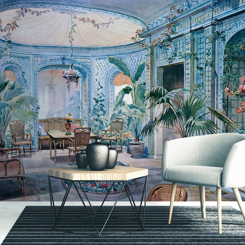 Antique Wall Murals - Etsy