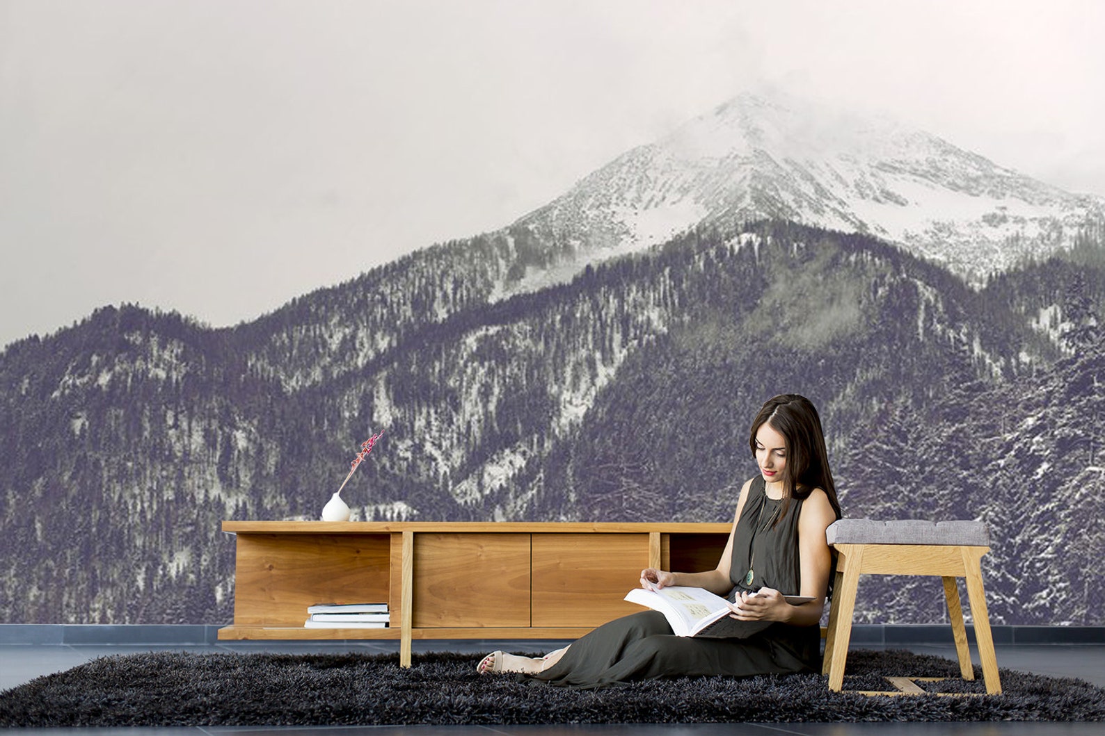 Oil Painting Wallpaper Outlander Mural Home Decor Wall - Etsy