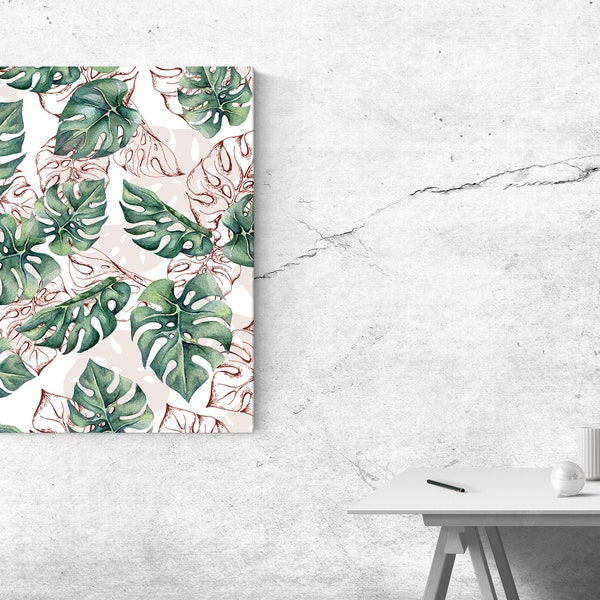 Botanical Canvas - Etsy