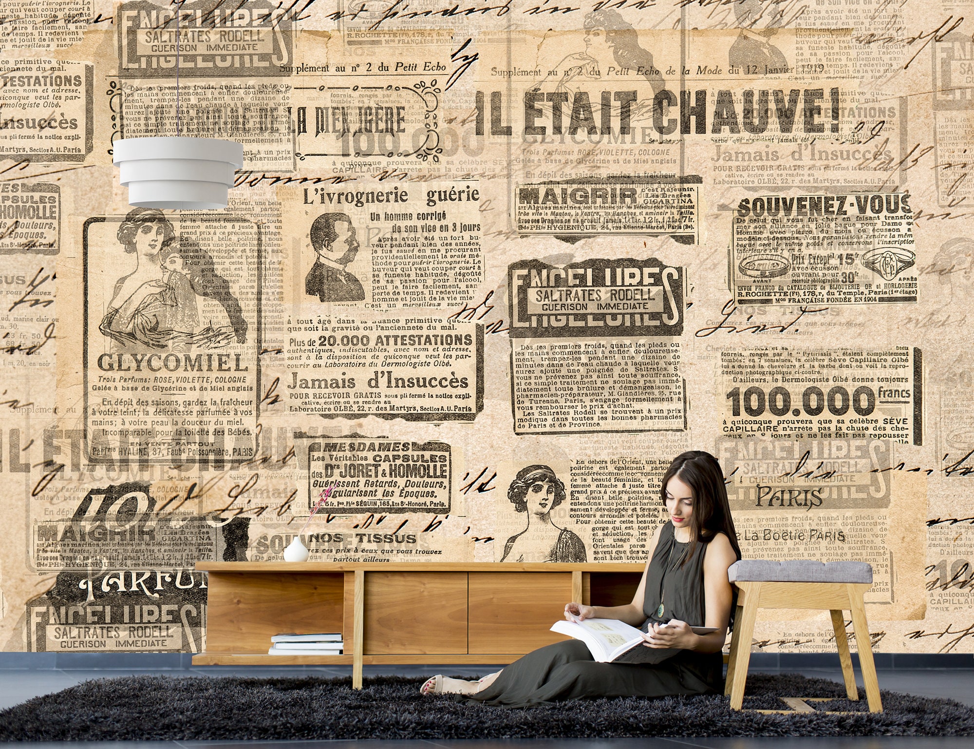 Newspaper Wallpaper