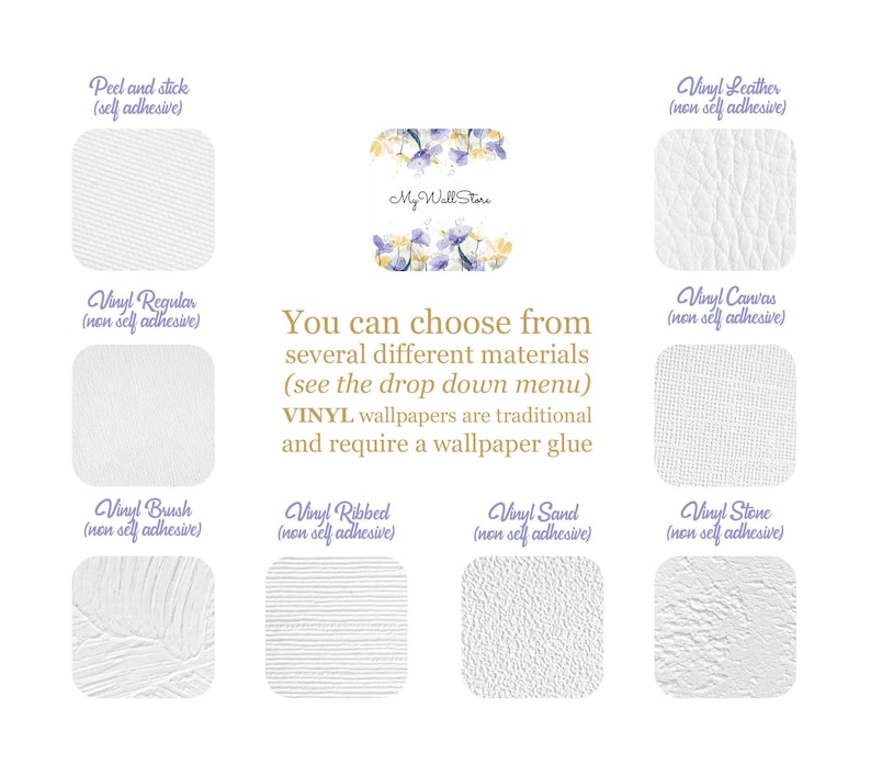 Dark Vintage Forest Wallpaper, Trees and Stone Wall Mural | Peel and ...