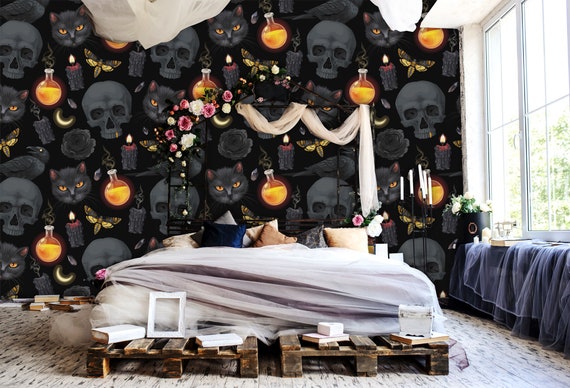 Halloween wall coverings store