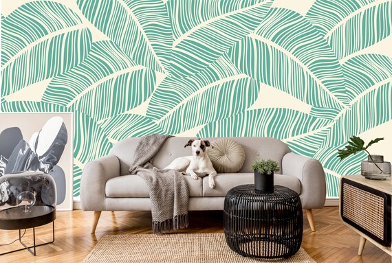 Mint Leaf Stencil Premium Vector | Mint Leaf Seamless Pattern Doodle