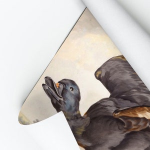 Light Birds Wallpaper With Landscape, Wall Mural | Peel and Stick (self ...