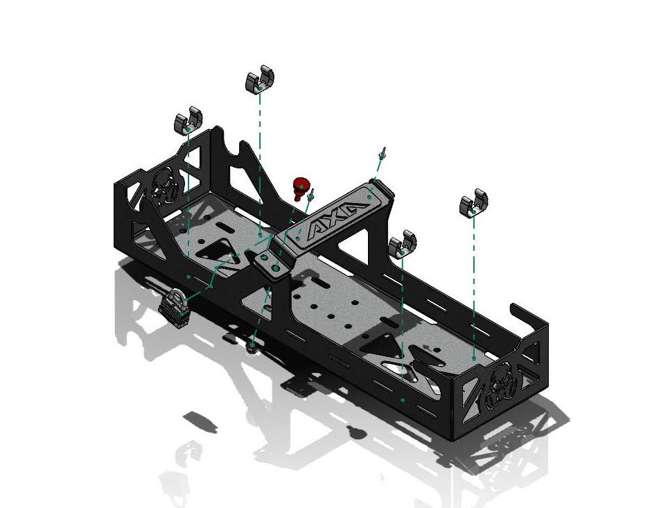 DIGITAL FILE - 3ton Badlands Offroad Jack Mount (dxf Files for CNC ...