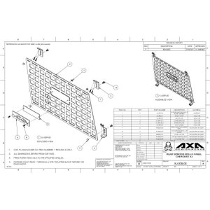 DIGITAL FILE - Rear Window Molle Panel Dxf Files for CNC Plasma, Laser ...